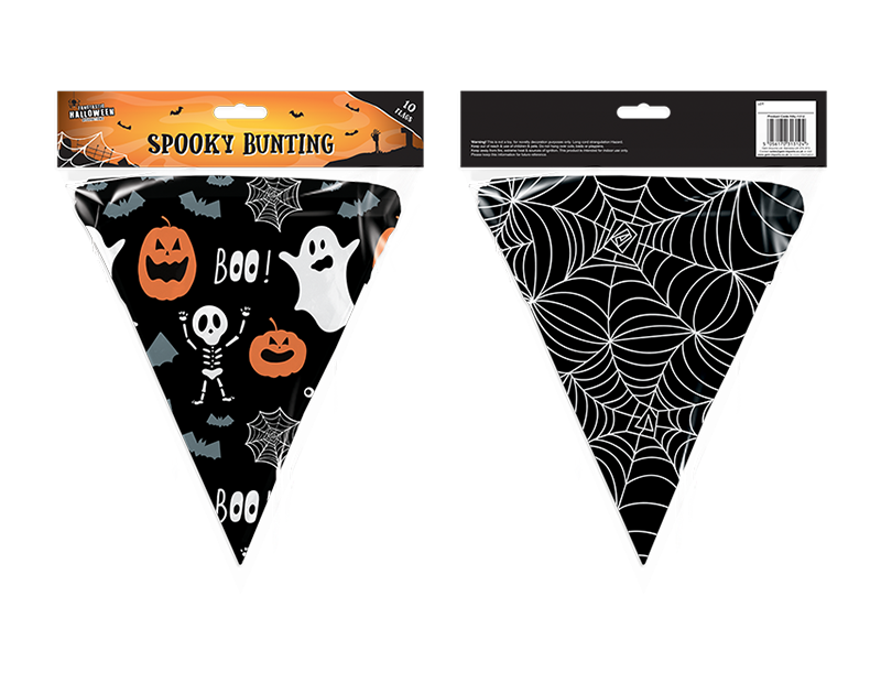 Spooky Halloween Bunting - 10 Flags – Southwood Garden Centre