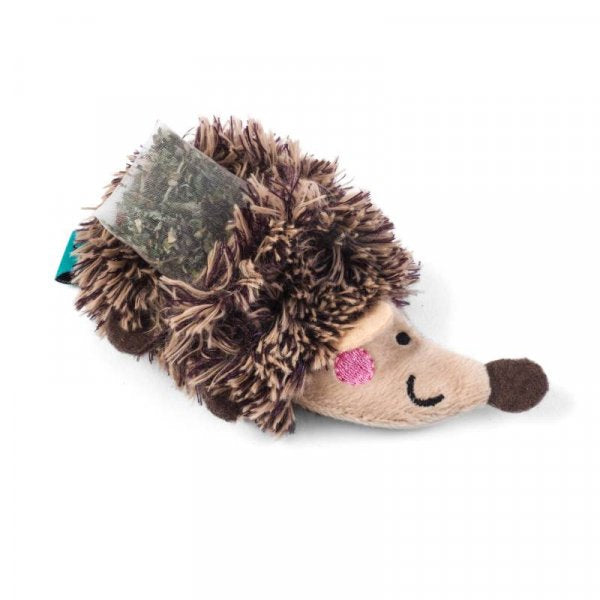 Zoon - Nip-it Refillable Catnip Hedgehog Hoglet Cat Toy - Sachet Inclu – Southwood Garden Centre