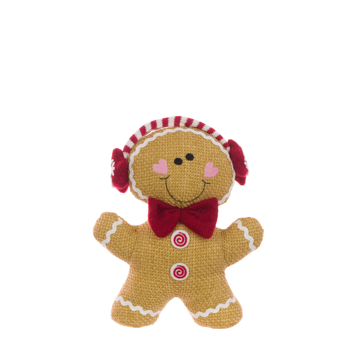 Gingerbread Decoration with Ear Muffs - 25cm – Southwood Garden Centre
