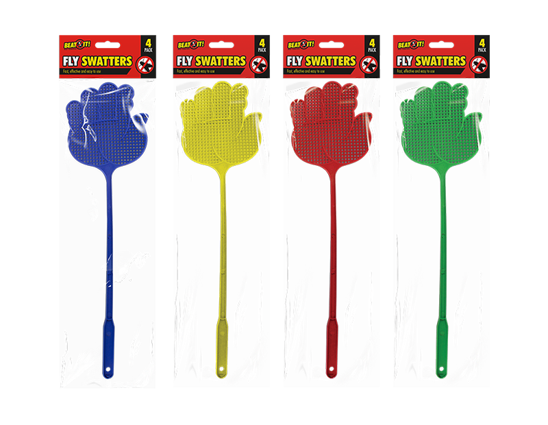 Fly Swatters - Pack of 4 – Southwood Garden Centre