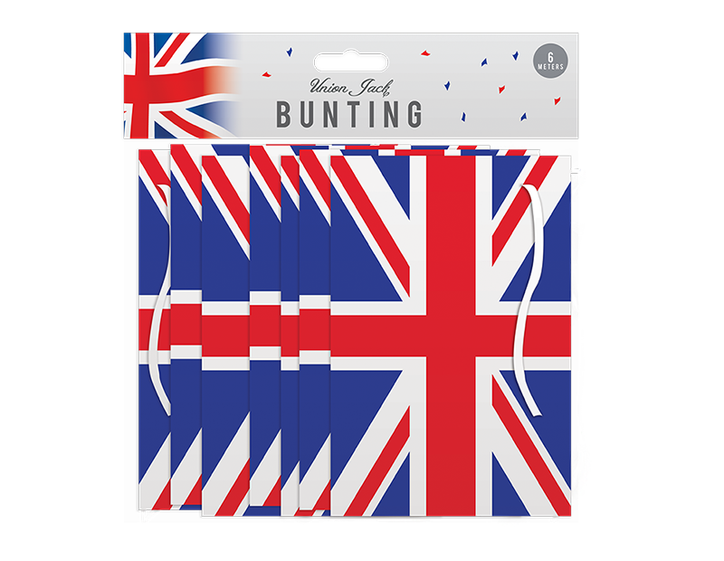 Union Jack Flag Bunting 6m – Southwood Garden Centre