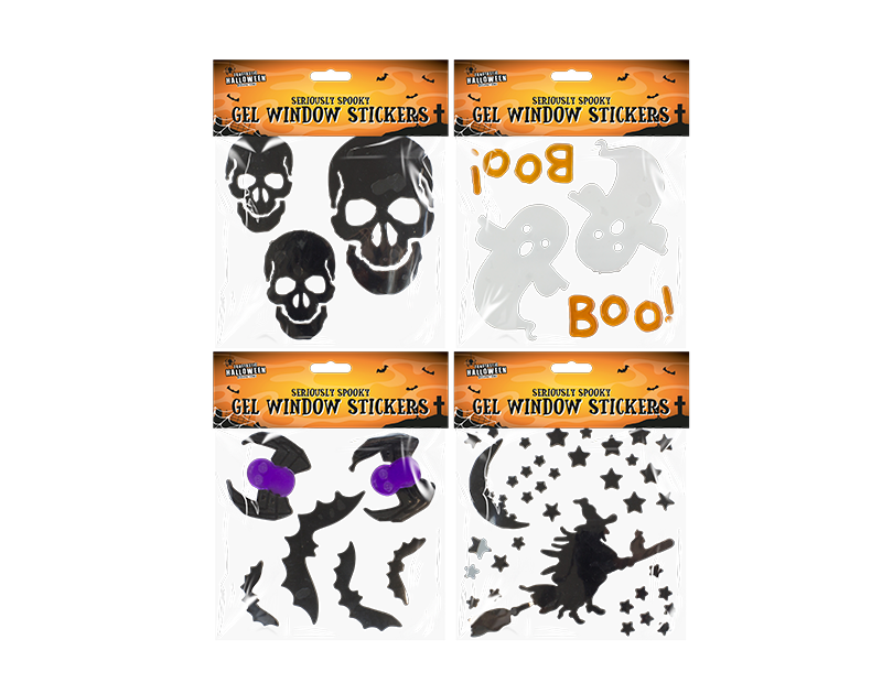 Halloween Gel Window Stickers - Single Pack – Southwood Garden Centre