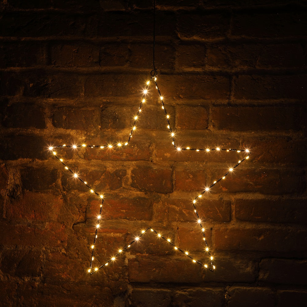 NOMA Battery Operated 45cm Hanging Star of Light – Southwood Garden Centre