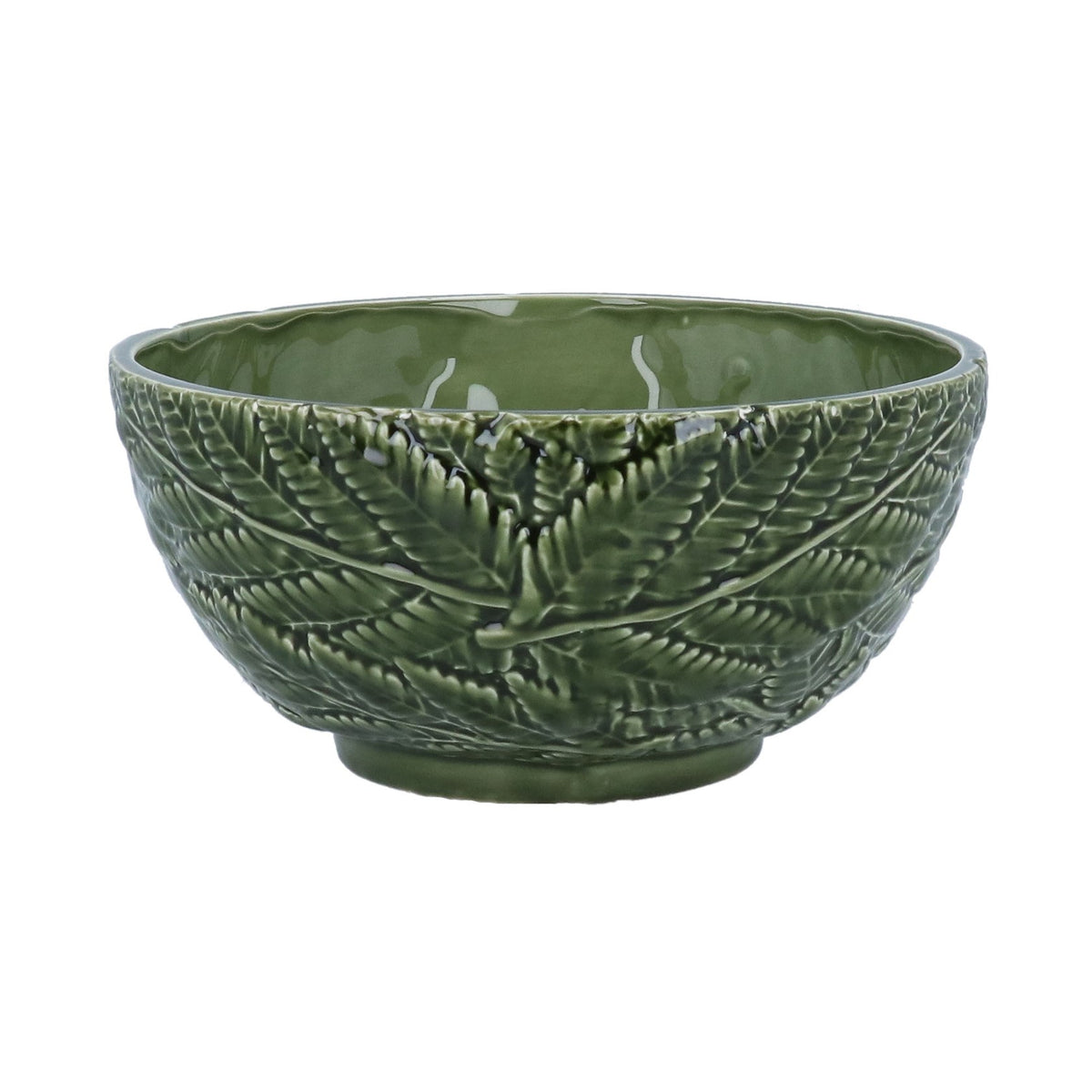 Gisela Graham - Green Fern Ceramic Bowl 11cm – Southwood Garden Centre