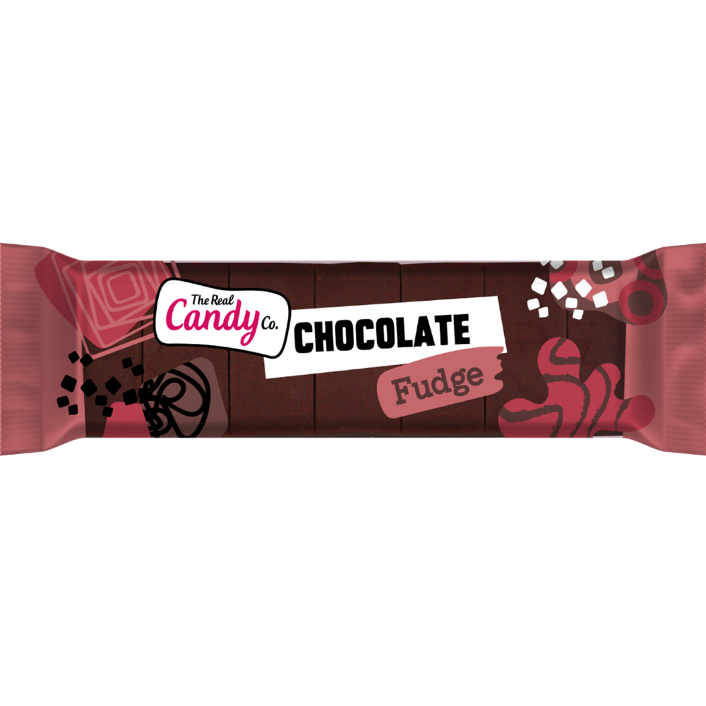 The Real Candy Co. Chocolate Fudge Bar 130g – Southwood Garden Centre
