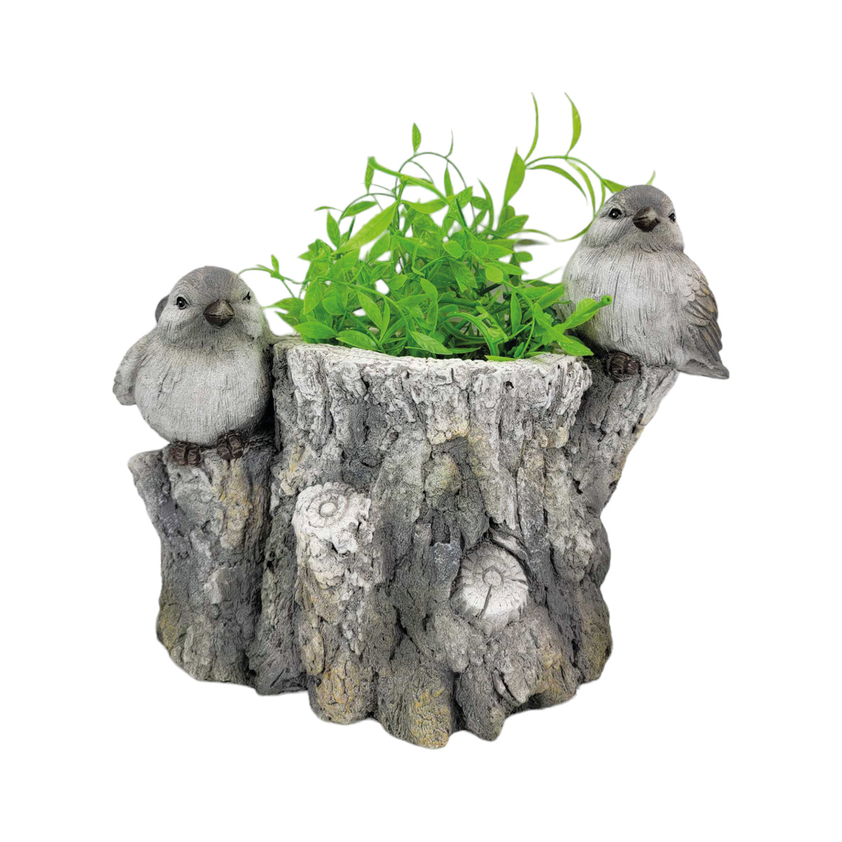 Bird Tree Stump Planter – Southwood Garden Centre
