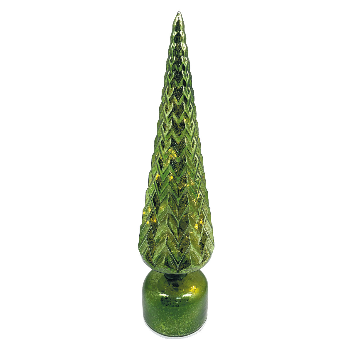 LED Glass Green Rotating Tree - 40cm – Southwood Garden Centre