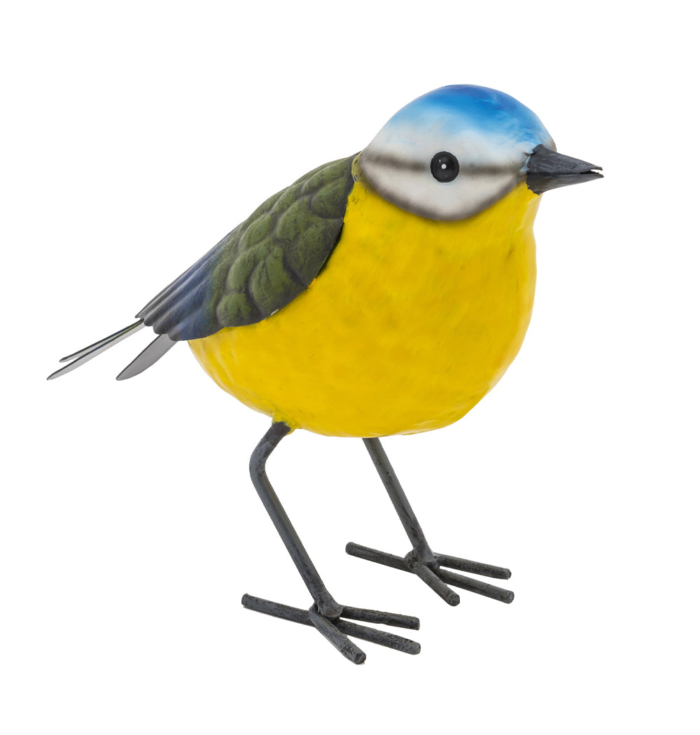 Fountasia Blue Tit Metal Bird Large Garden Ornament – Southwood Garden ...