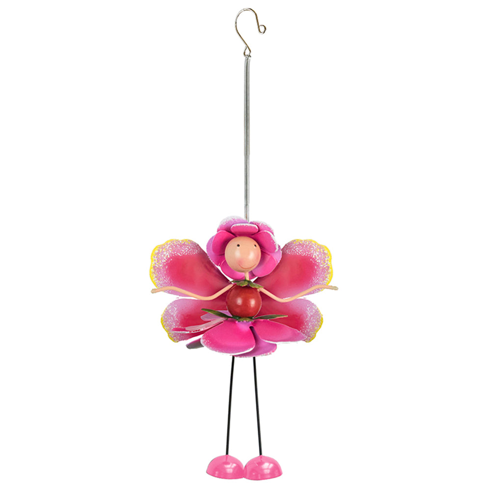 Fountasia Rosie Rose Fairy Tinkle Toes Garden Hanger – Southwood Garden ...