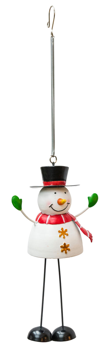 Hanging Snowman with Dangly Legs Decoration – Southwood Garden Centre