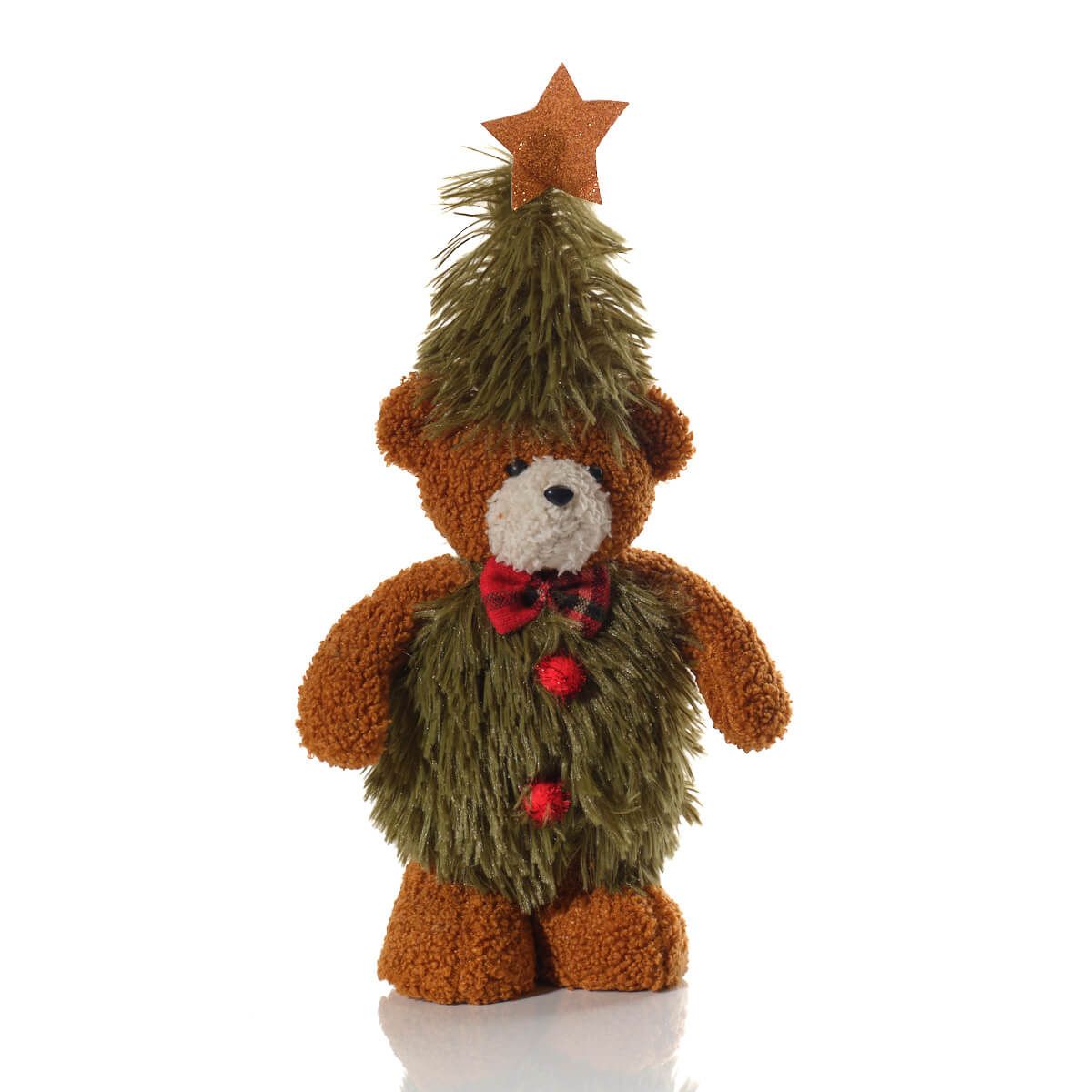 Christmas Tree Standing Bear With Star – Southwood Garden Centre