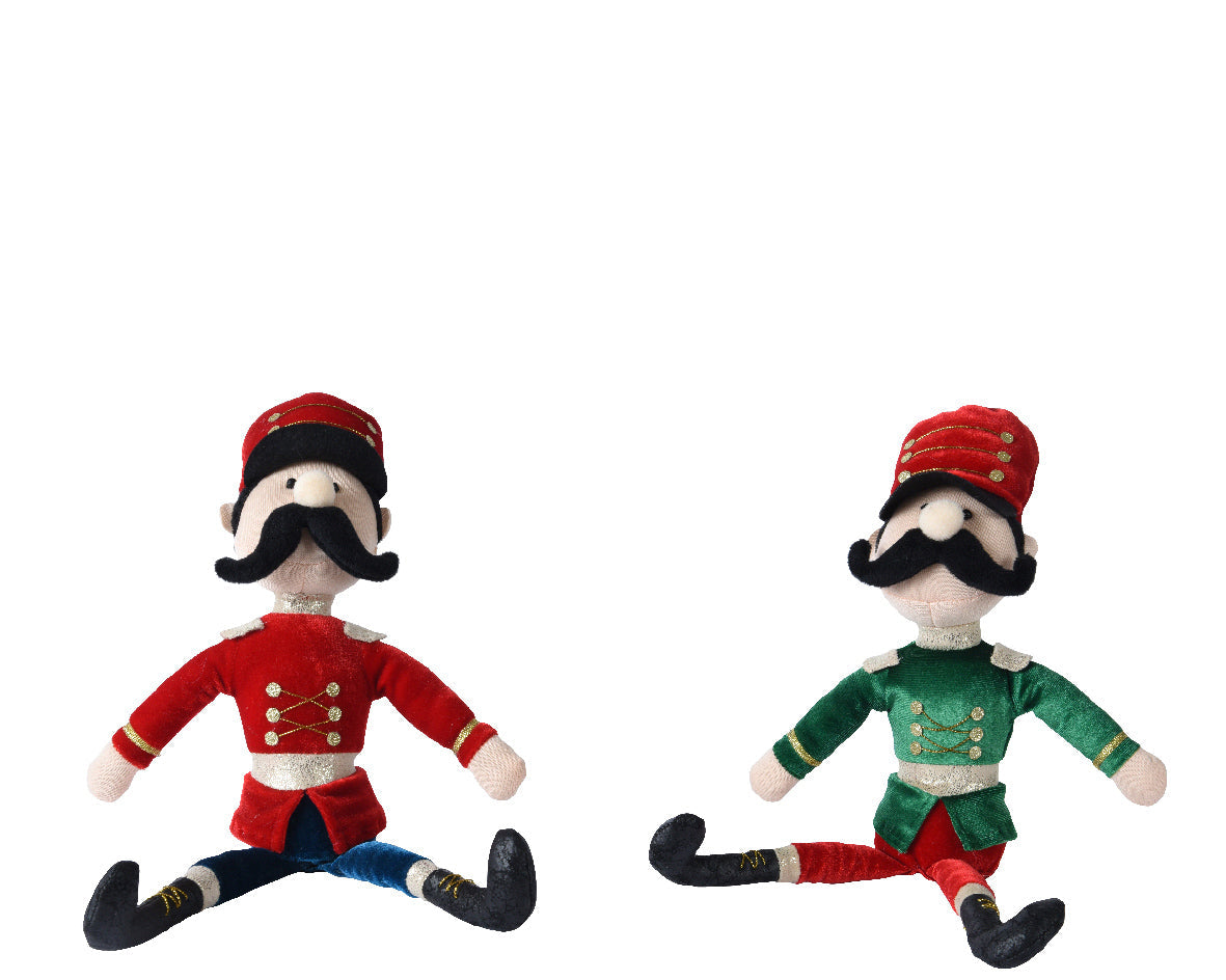 Funny Moustache Sitting Nutcracker Holiday Ornament – Southwood Garden ...