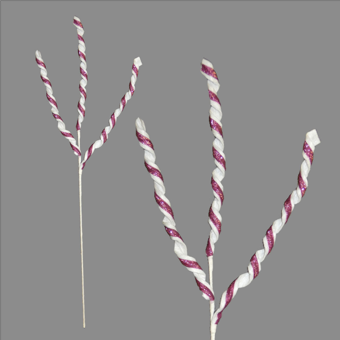 Curly Sparkle Pink/White Pick - 72cm – Southwood Garden Centre