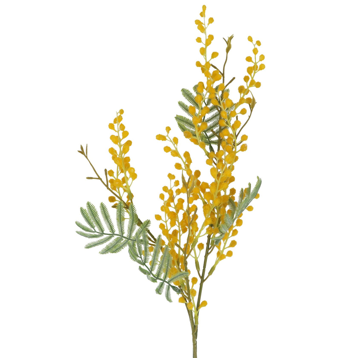 Gisela Graham - Artificial Yellow Mimosa Spray – Southwood Garden Centre