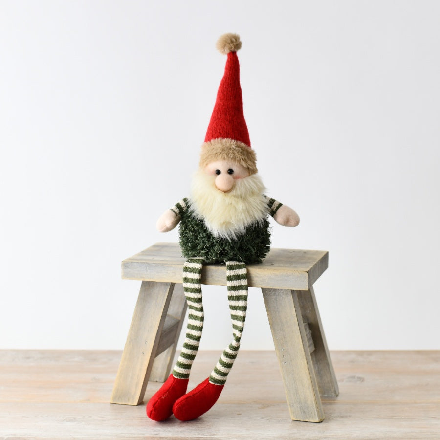 Sitting Santa Gonk with Dangly Legs 53cm – Southwood Garden Centre