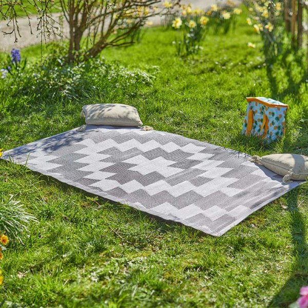 Alfresco Outdoor Rug Mat - Mirage Slate Grey - 120 x 180cm – Southwood ...