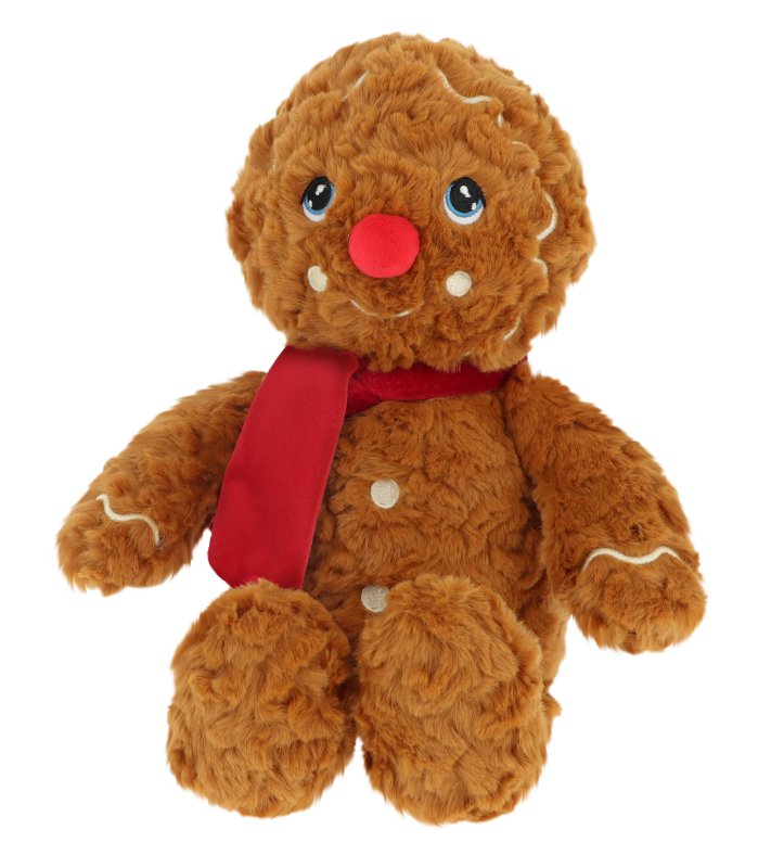 Keel Toys - Keeleco Christmas Gingerbread Man Cuddly Toy - 20cm ...