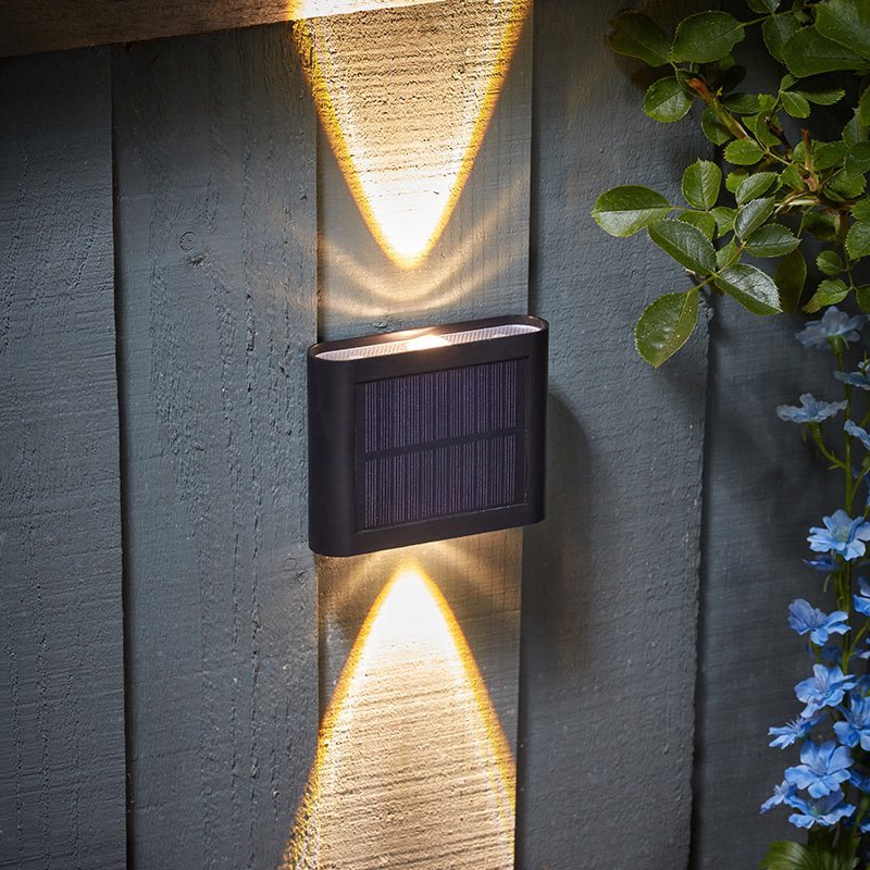 Smart Solar 2-Way Wall, Fence & Post Light – Southwood Garden Centre