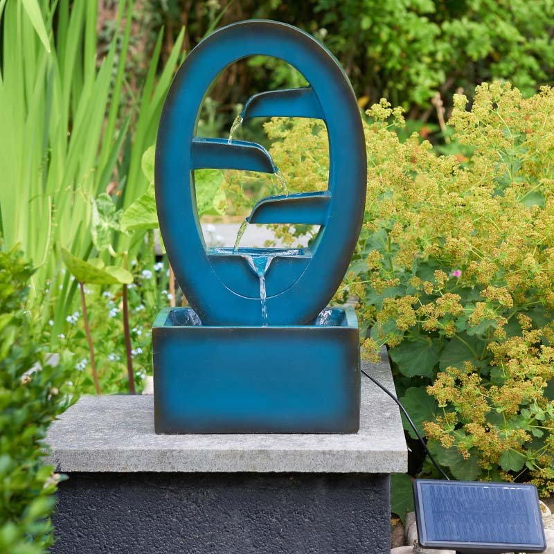 Smart Solar - Azure Falls Cascading Water Feature – Southwood Garden Centre