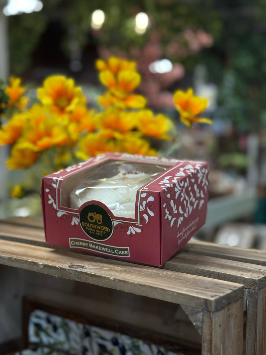 Southwood Farmshop -Boxed Cherry Bakewell Cake – Southwood Garden Centre