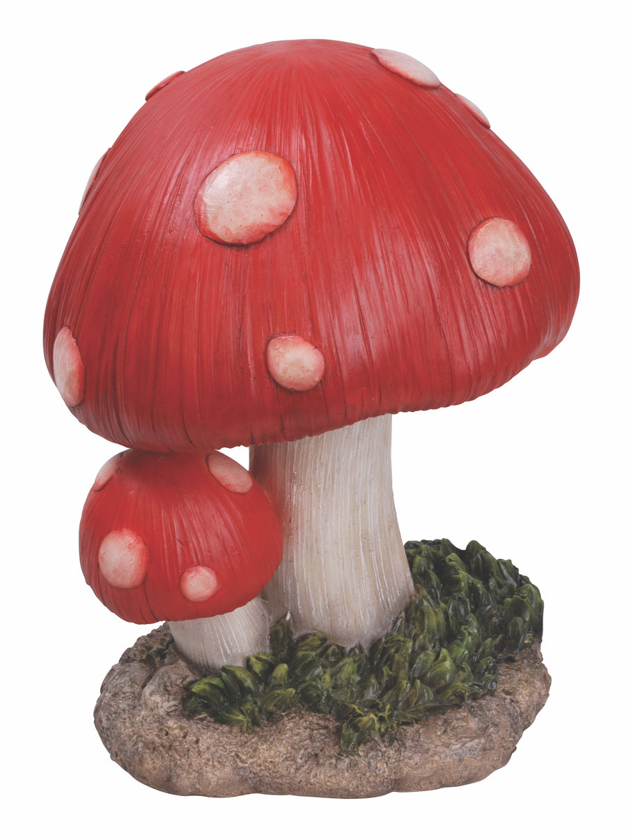 Vivid Arts - Red & White Toadstool Mushroom Garden Ornament – Southwood ...