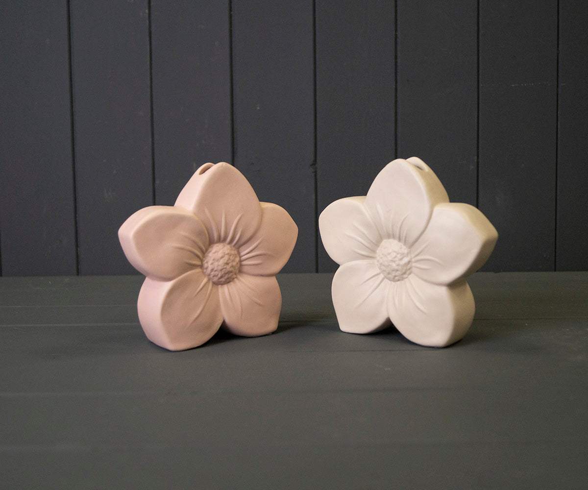 Ceramic Flower Shaped Vase - Individual – Southwood Garden Centre
