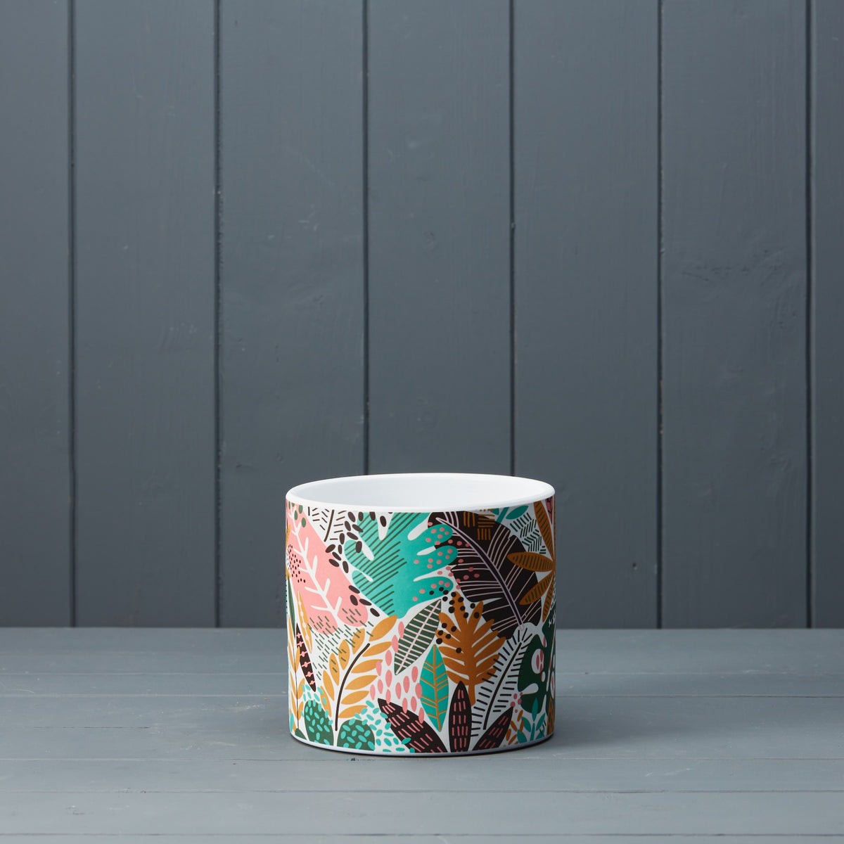 Amazon Leaf Pattern House Plant Pot - 14cm – Southwood Garden Centre