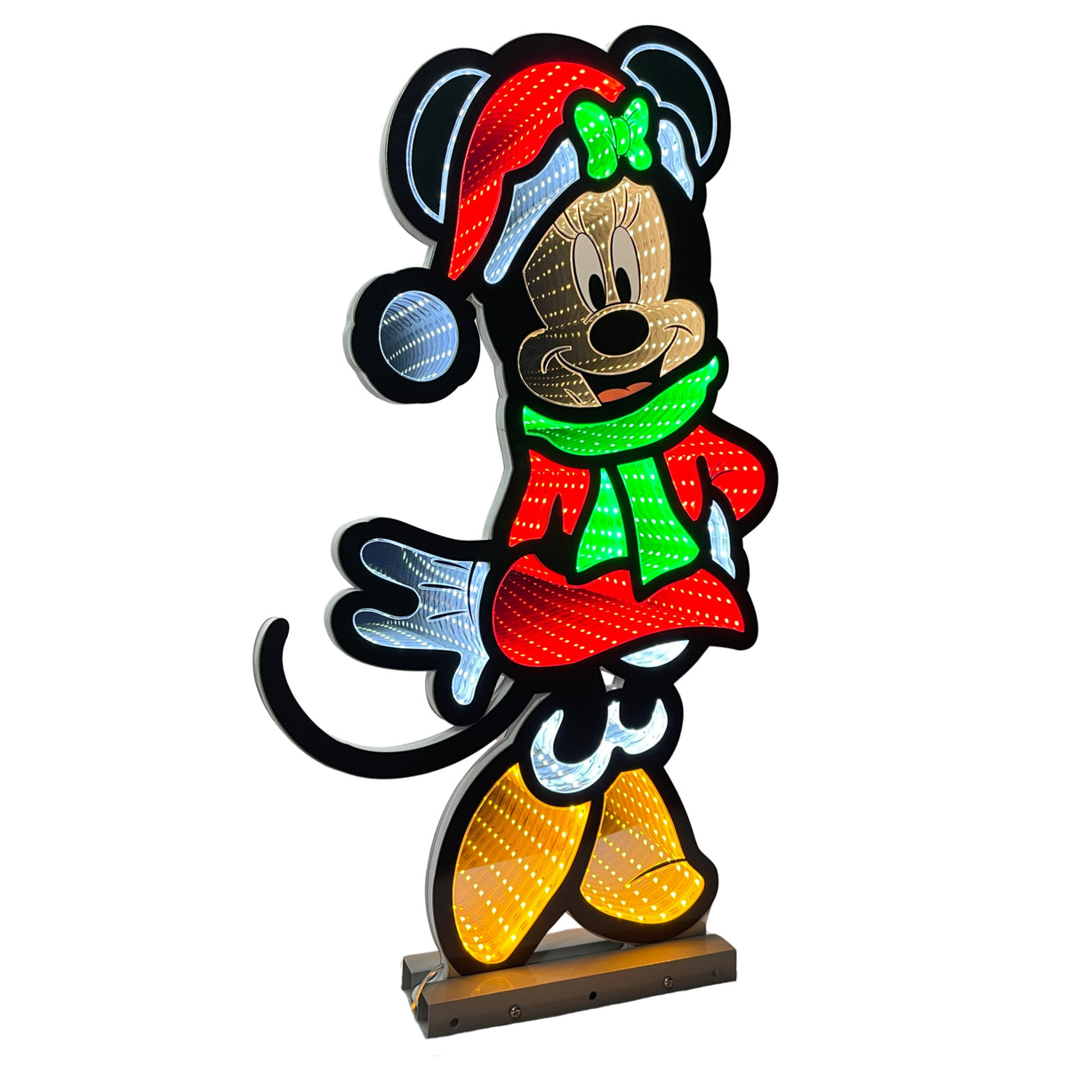 Disney Christmas Minnie Mouse Infinity Mirror Light 40cm – Southwood ...