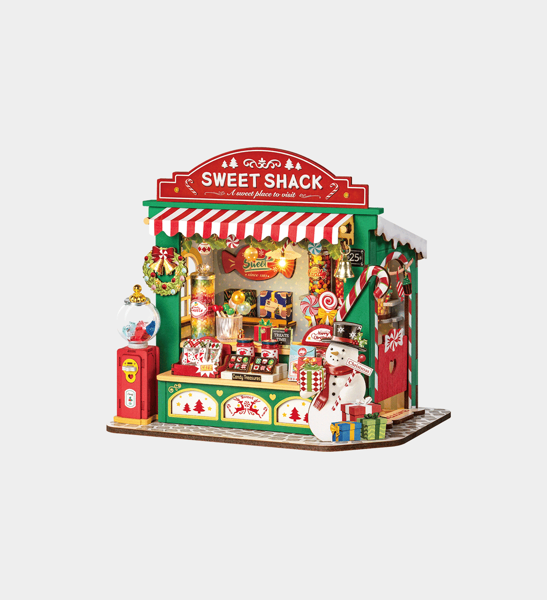 Rolife Christmas Candy Stand DIY Miniature House – Southwood Garden Centre