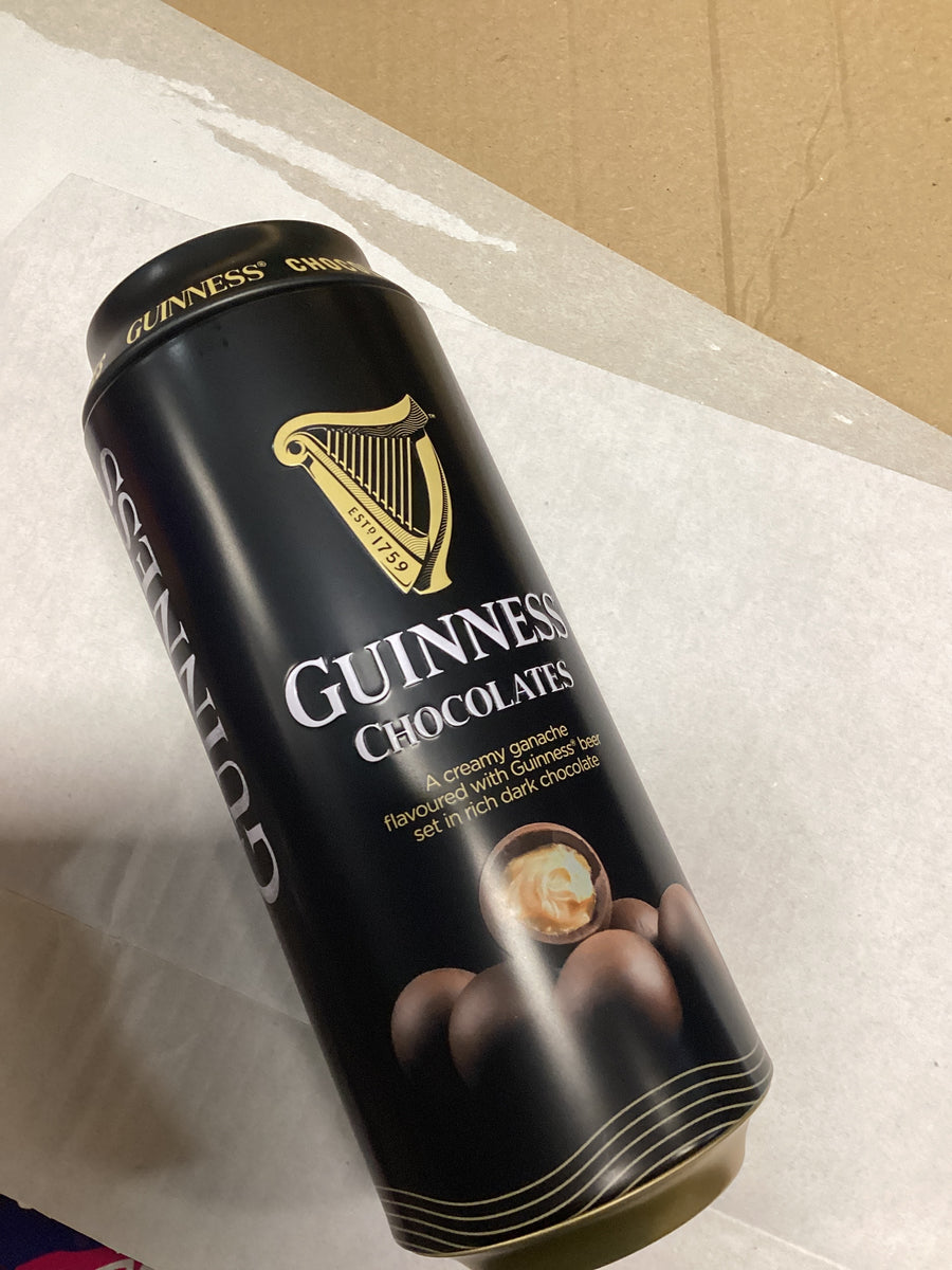 Guinness Dark Chocolate Truffles Can 125g – Southwood Garden Centre