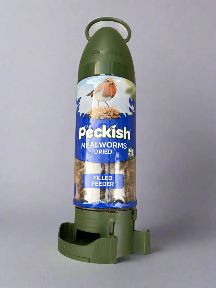 Peckish Filled Bird Feeder with Dried Mealworms 90g – Southwood Garden ...