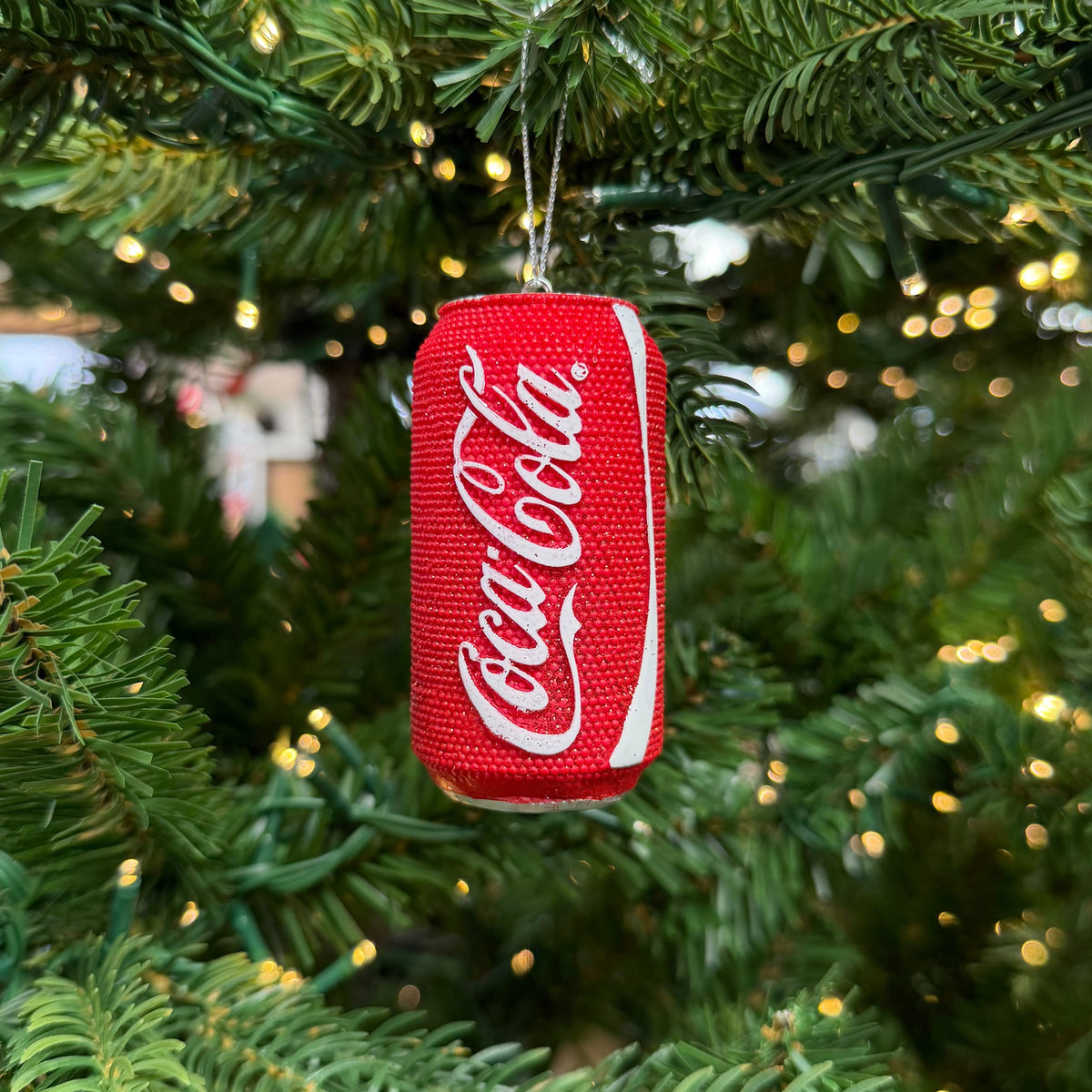 Coca-Cola Bedazzled Red Can Christmas Bauble – Southwood Garden Centre