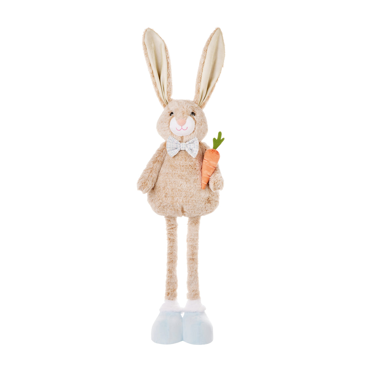 Giant 1m Standing Easter Bunny Rabbit with Carrot & Extendable Legs ...