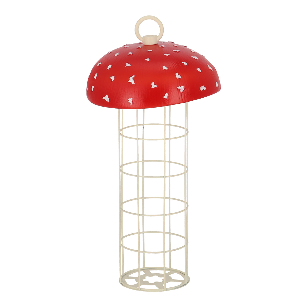 Red & White Toadstool Agaric Suet Ball Bird Feeder – Southwood Garden ...