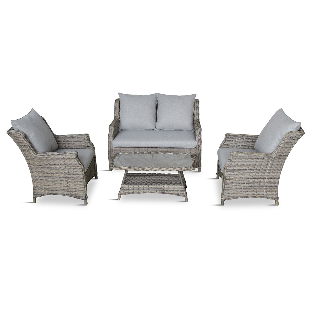 Leisure Grow Florence Lounge Sofa Set | Rattan Garden Sofa Set ...