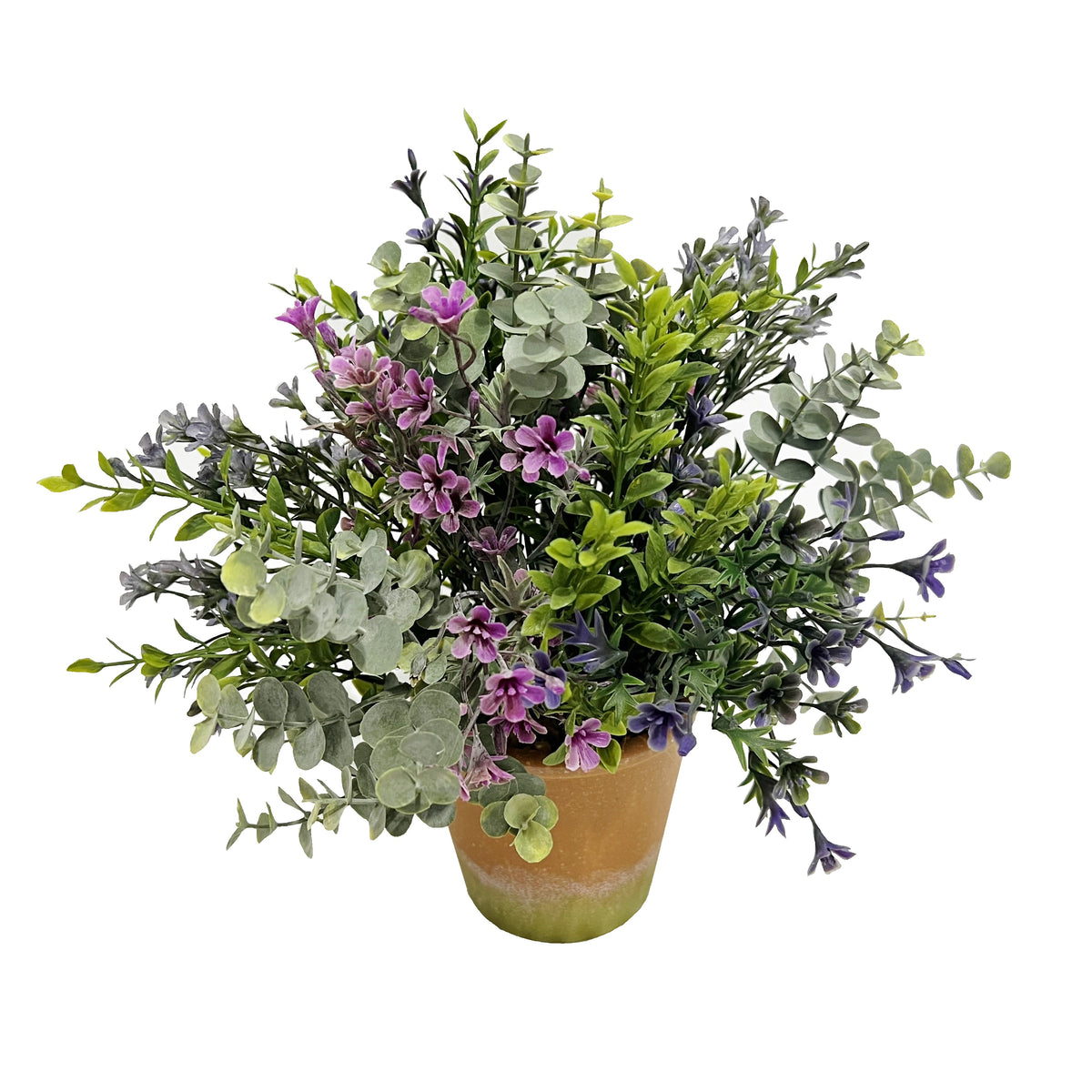 30cm Blossom Foliage in Pot Artificial Plant – Southwood Garden Centre