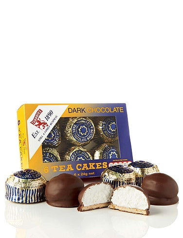 Tunnocks Dark Chocolate Tea Cakes- Pack of 6 – Southwood Garden Centre