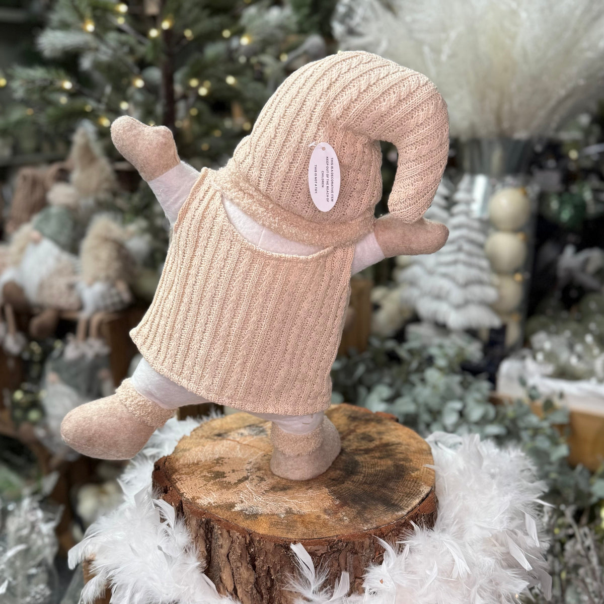 Large Festive Elton Dancing Gnome Gonk - 53cm – Southwood Garden Centre