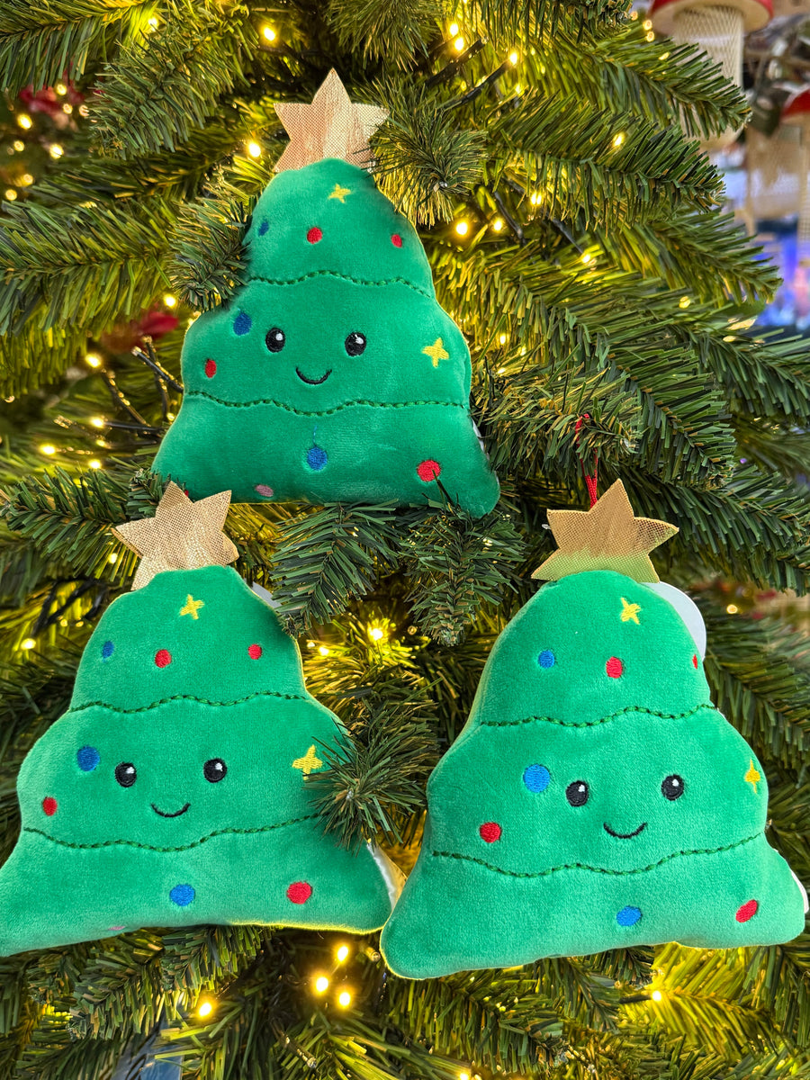 Christmas Tree Squishie Hanging Decoration - 12cm – Southwood Garden Centre