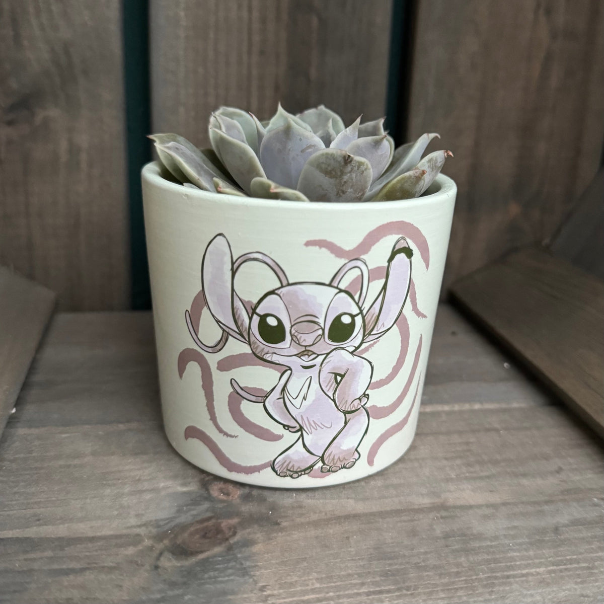 Disney Angel Lilo & Stitch Purple House Plant Pot - Small – Southwood ...