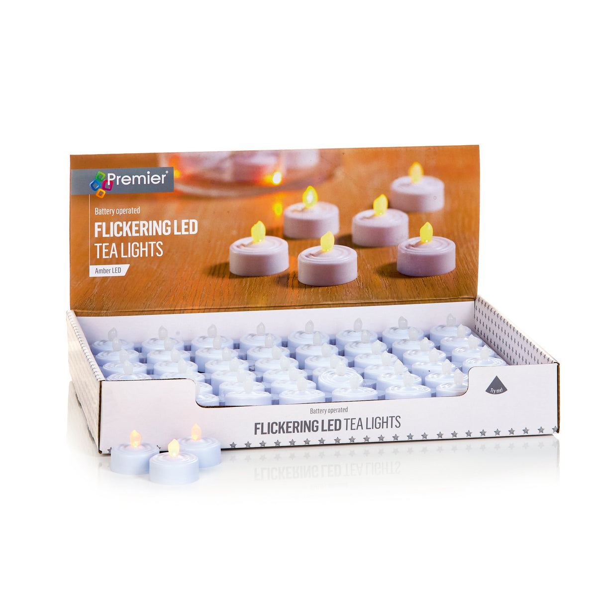 Premier Battery Flickering LED Tea Light – Southwood Garden Centre