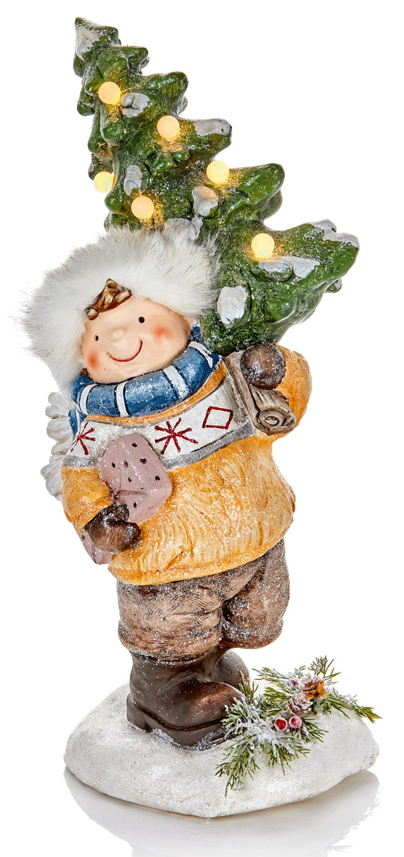 LED Light-Up Child Carrying Christmas Tree – Southwood Garden Centre