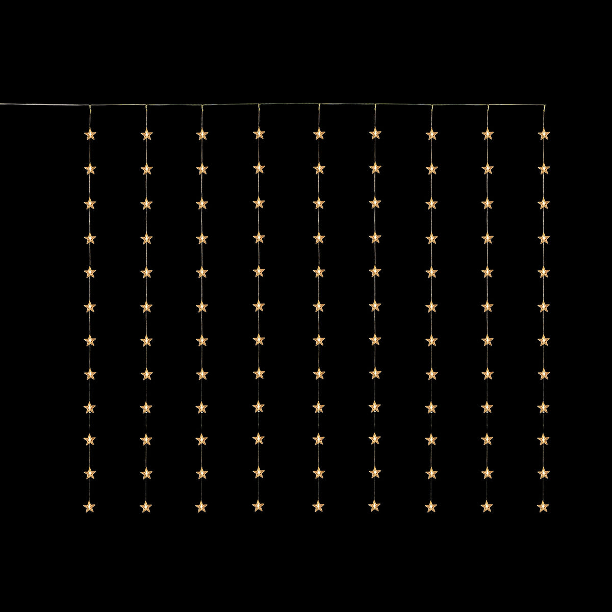 Premier 1.2m FlexiBright LED Star Warm White Curtain Light – Southwood ...