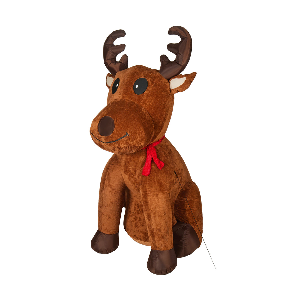 Giant Inflatable Plush Reindeer Christmas Decoration - 240cm ...