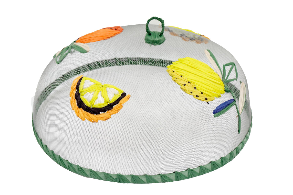Citrus Embroidered Food Cover 35cm – Southwood Garden Centre