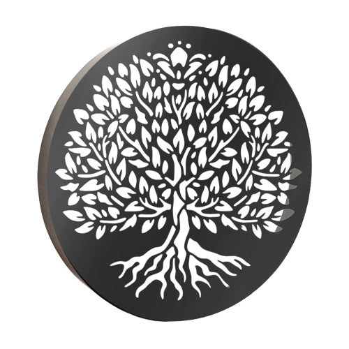 Metal Tree of Life Solar Wall Panel – Southwood Garden Centre
