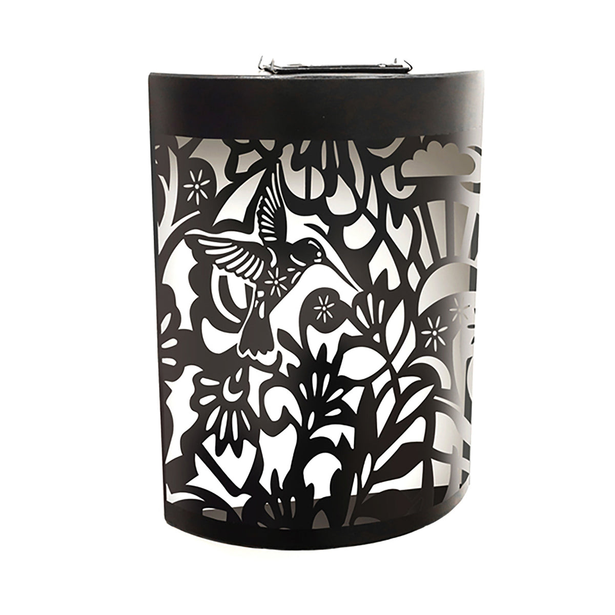 Small Metal Curved Hummingbird Solar Wall Panel – Southwood Garden Centre