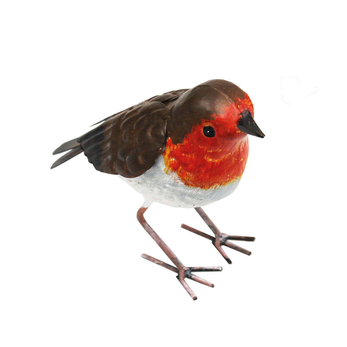 Large Metal Robin Garden Ornament – Southwood Garden Centre