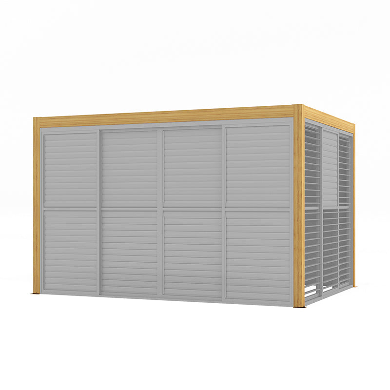 Leisure Grow Sanctuary 4m Sliding Walls with Movable Louvres ...