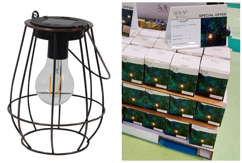 Special Offer Solar Copper Caged Filament Edison Bulb Light – Southwood ...